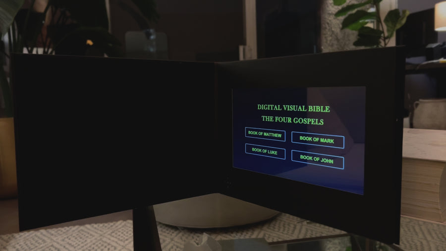 The Four Gospels - Digital Visual Bible | 7 Inch – Vision Of The Bible
